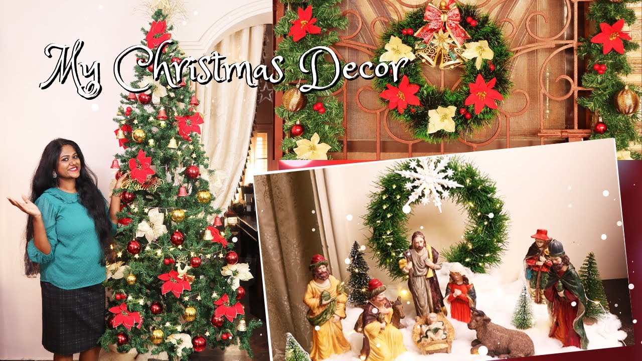 Christmas Decorate With Me 🎄| Cozy New Christmas Decoration Idea 2021 ...