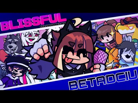 Blissful SILVAGUNNER MIX But Every Character Sings It 🐺 (FNF Q.T - BLISSFUL REMIX BETADCIU)