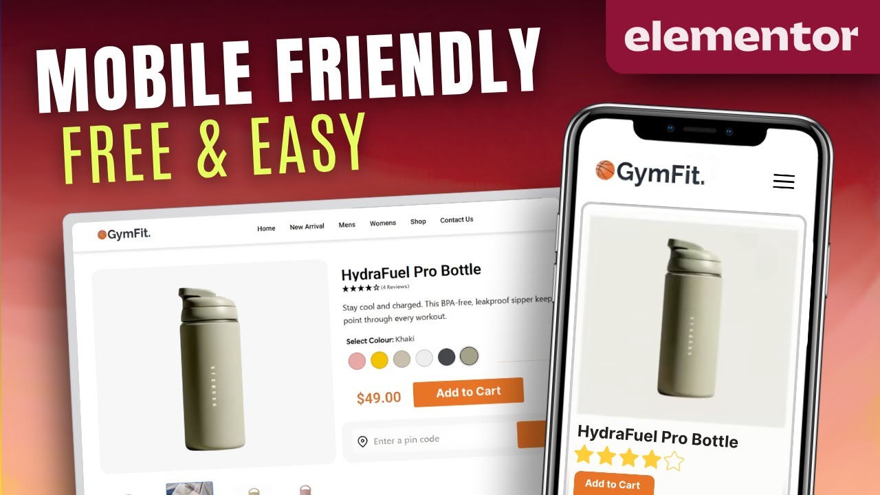 Elementor's Free Custom Product Page For WooCommerce (2025) - YouTube