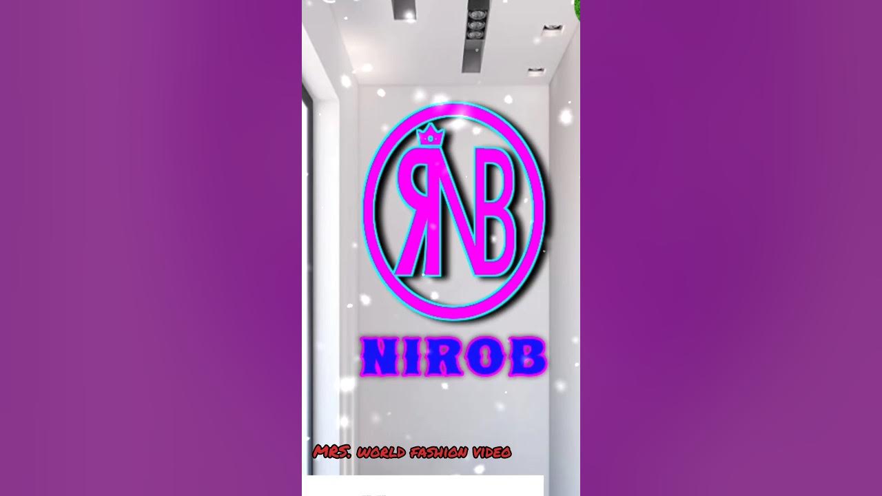 NIROB Logo name💫 comment your name #shorts#shorts#NIROB#Like#subscribe#viral - YouTube