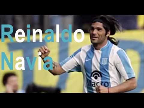 Todos los goles de Reinaldo Navia en Racing Club - YouTube