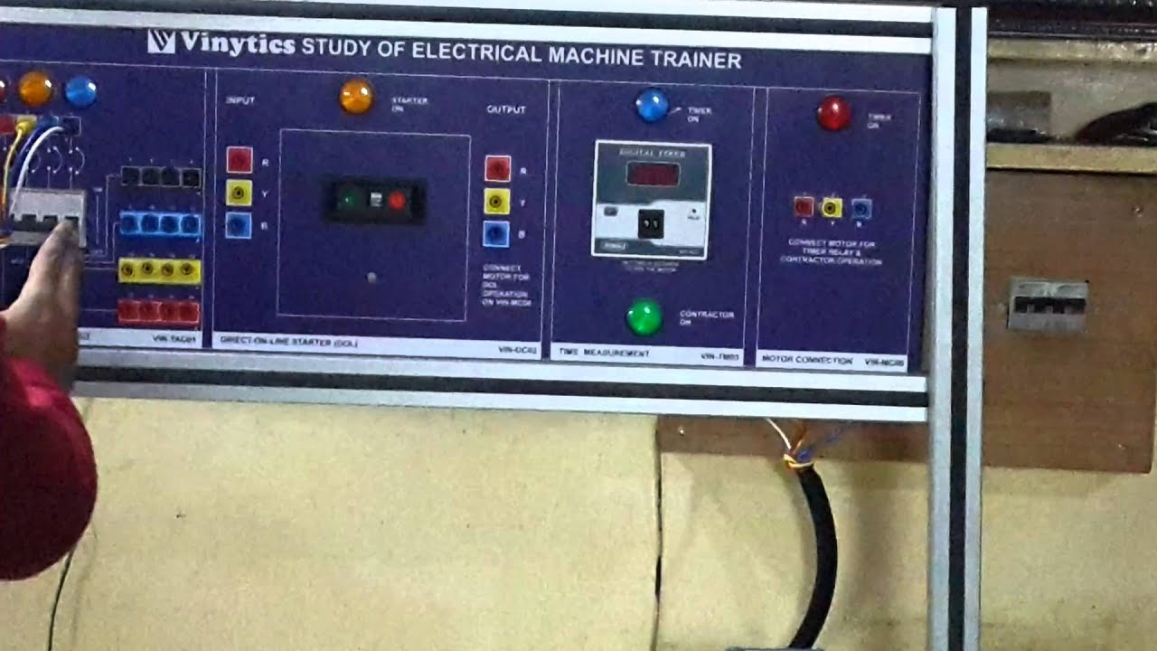 Learn Electrical Mach. Online Free | Electrical Machine Trainer ...