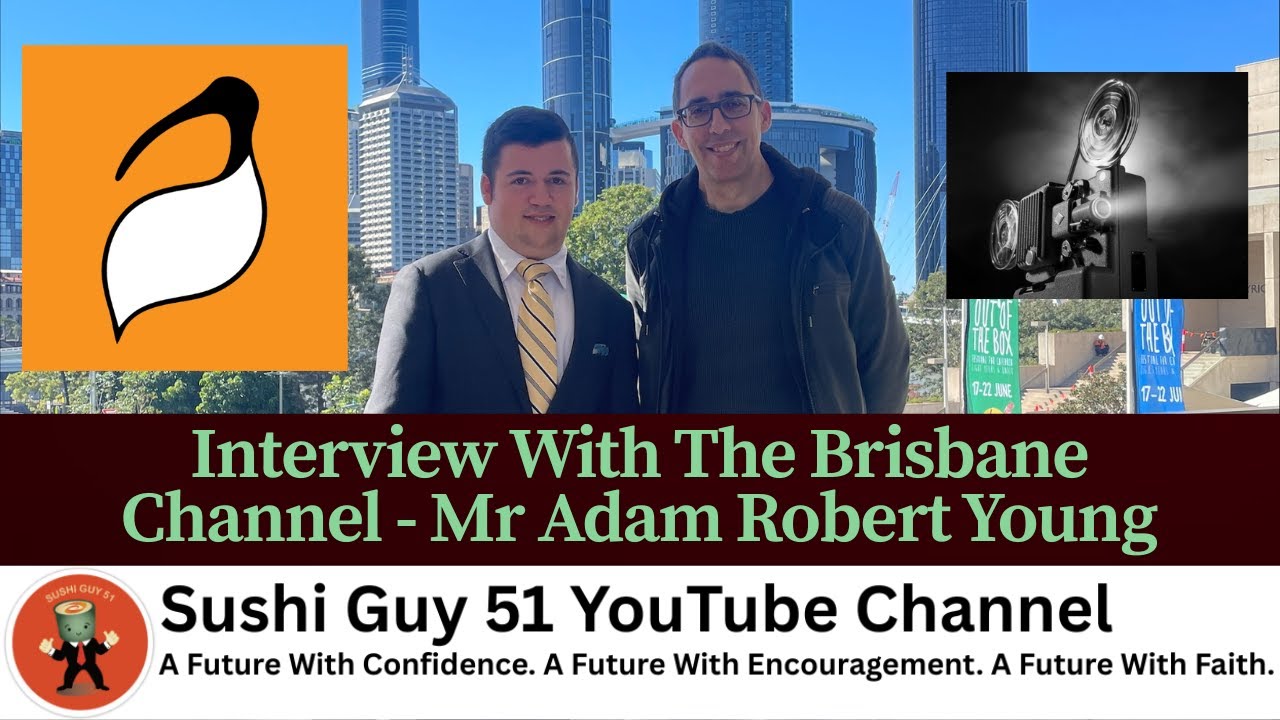 Interview With Adam Robert Young - The Brisbane Channel - YouTube
