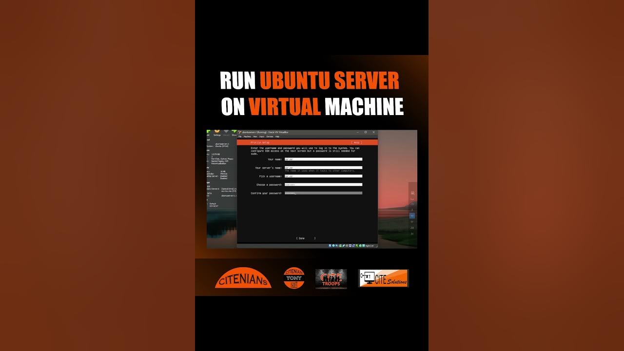Install Ubuntu Server using Virtual Box - YouTube