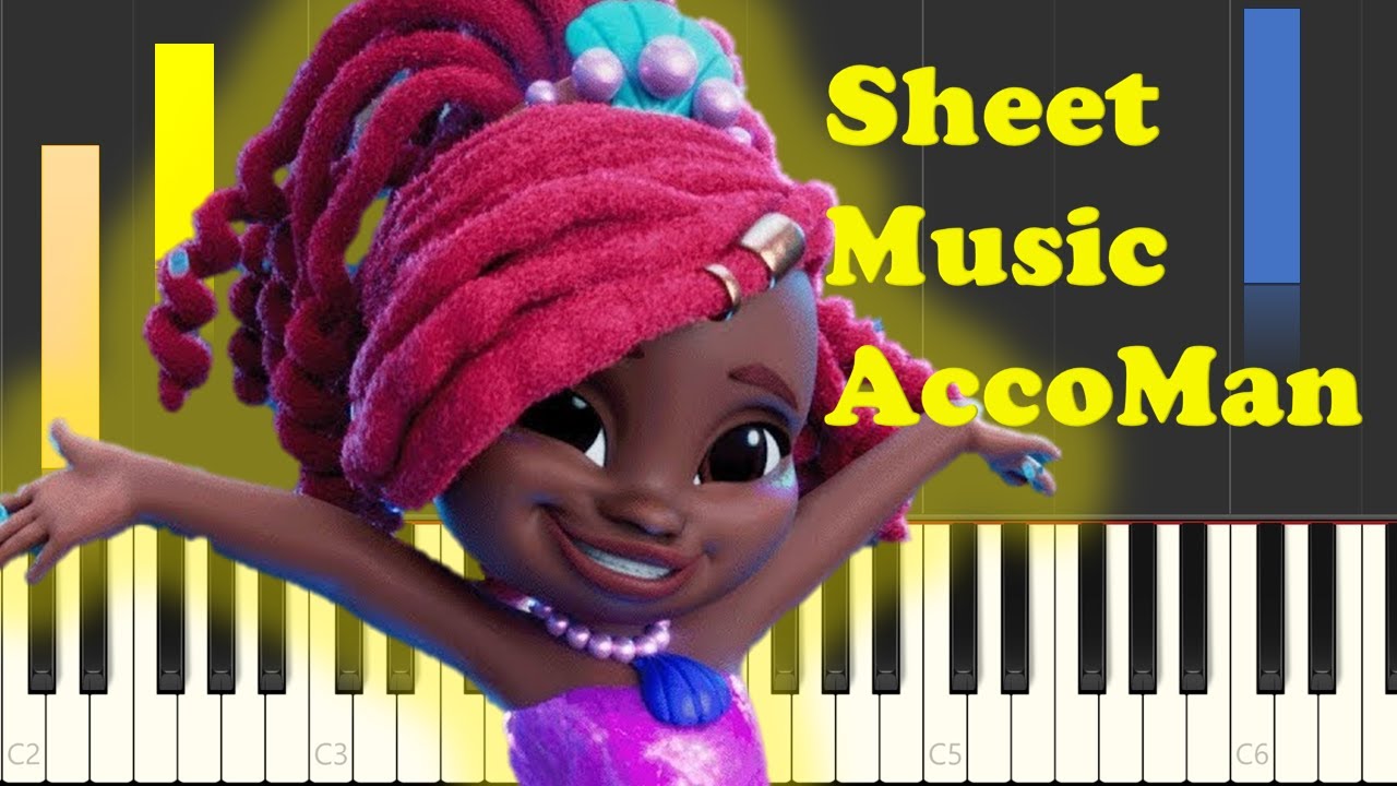 Disney Ariel Theme Song Piano Sheet Music EASY - YouTube