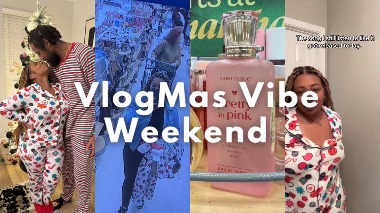 Vlog : Vlogmas Vibes: Shopping + Christmas Pajama Party Fun | Cozy ...
