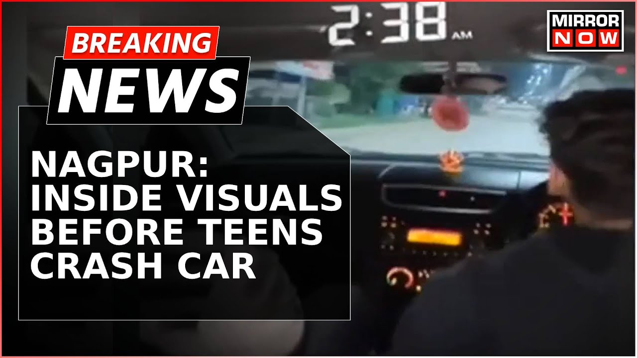 Breaking News | Nagpur: Inside The Car Visuals Before 2 Students Die In Crash After Reckless ...