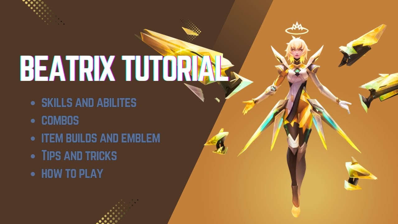 Beatrix tutorial for beginners 2025 | Mobile Legends Bang Bang | MLBB | Moba 5v5 | Malayalam ...