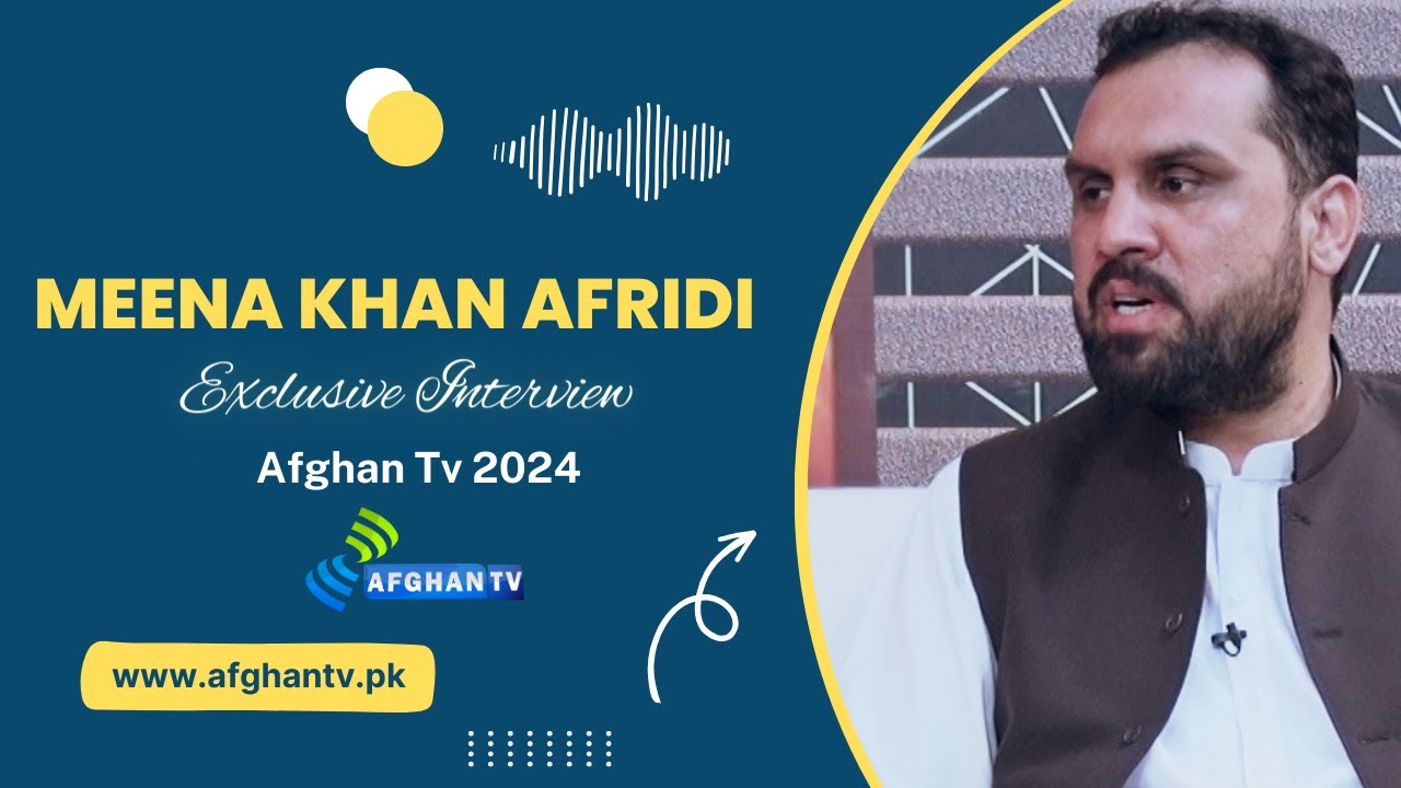 Afghan Online | Exclusive Interview | Meena Khan Afridi | Afghan Tv ...