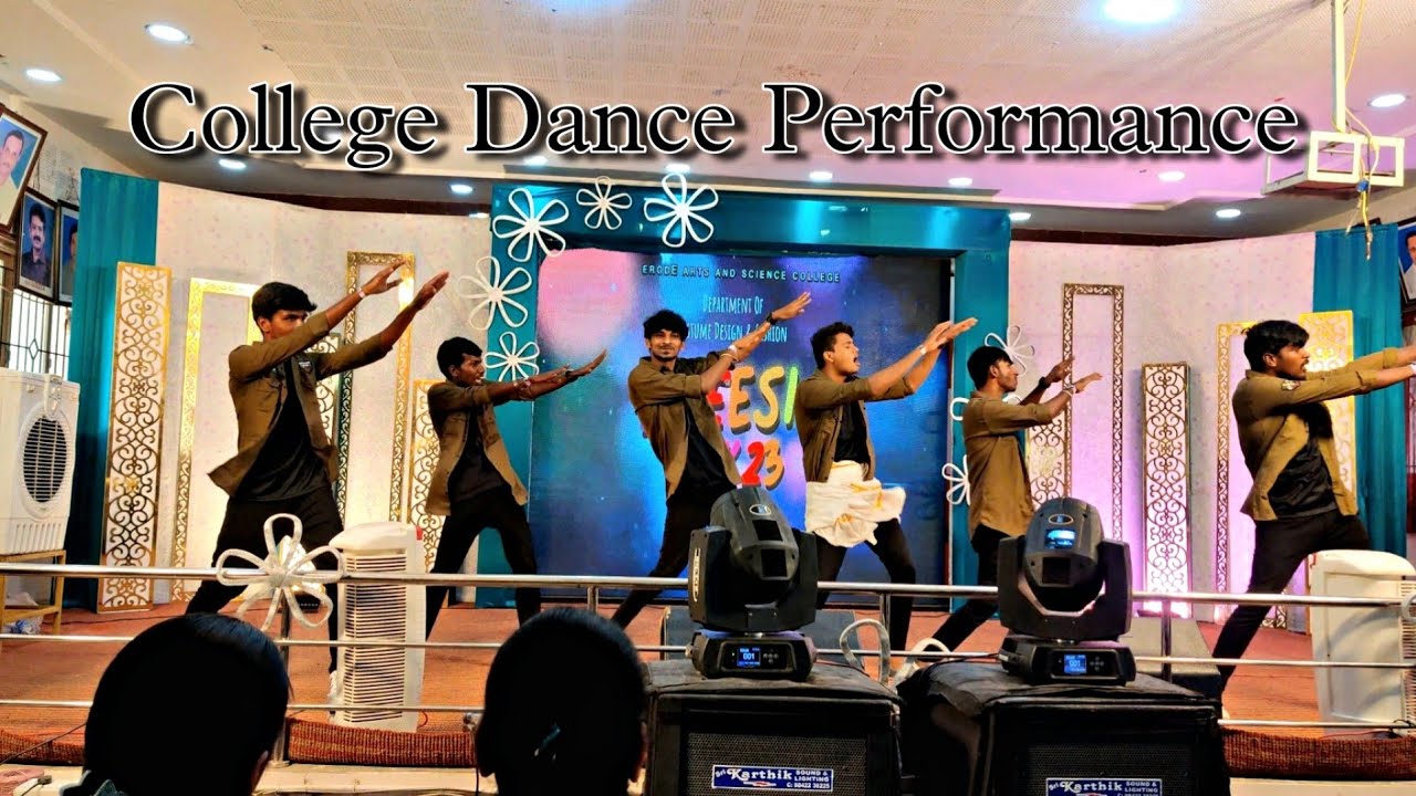 College Dance Performance | Fun Dance Performance | College Cultural ...