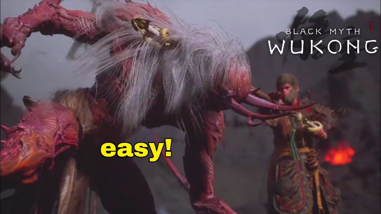 Black Myth Wukong: Chapter 5 last boss fight is easy!! (Yakasha king ...