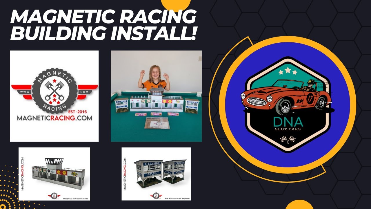 MAGNETIC RACING BUILDING INSTALL!!!! #MagneticRacing #slotcars - YouTube
