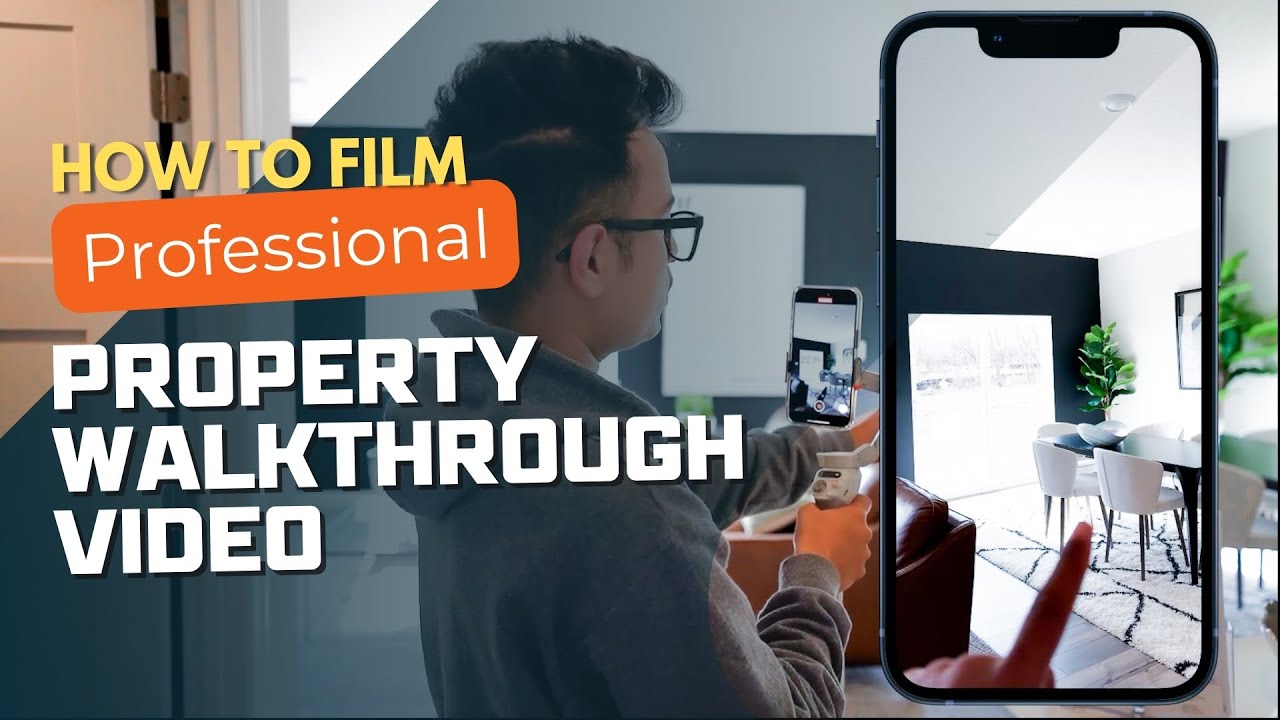 How to film walkthrough videos using DJI Gimbal and iPhone | Live ...