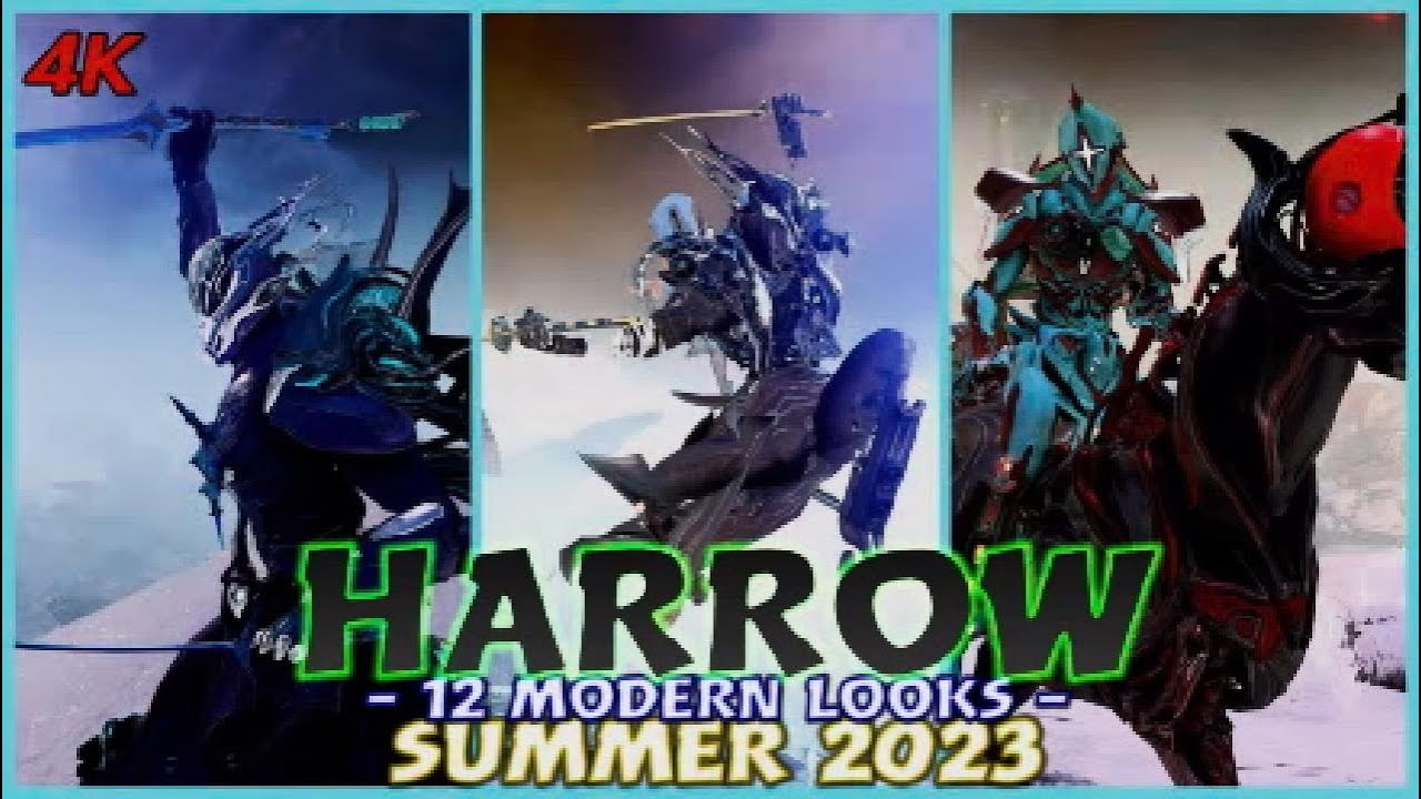 Harrow FashionFrame Warframe Summer 2023 Art-Fashion - YouTube