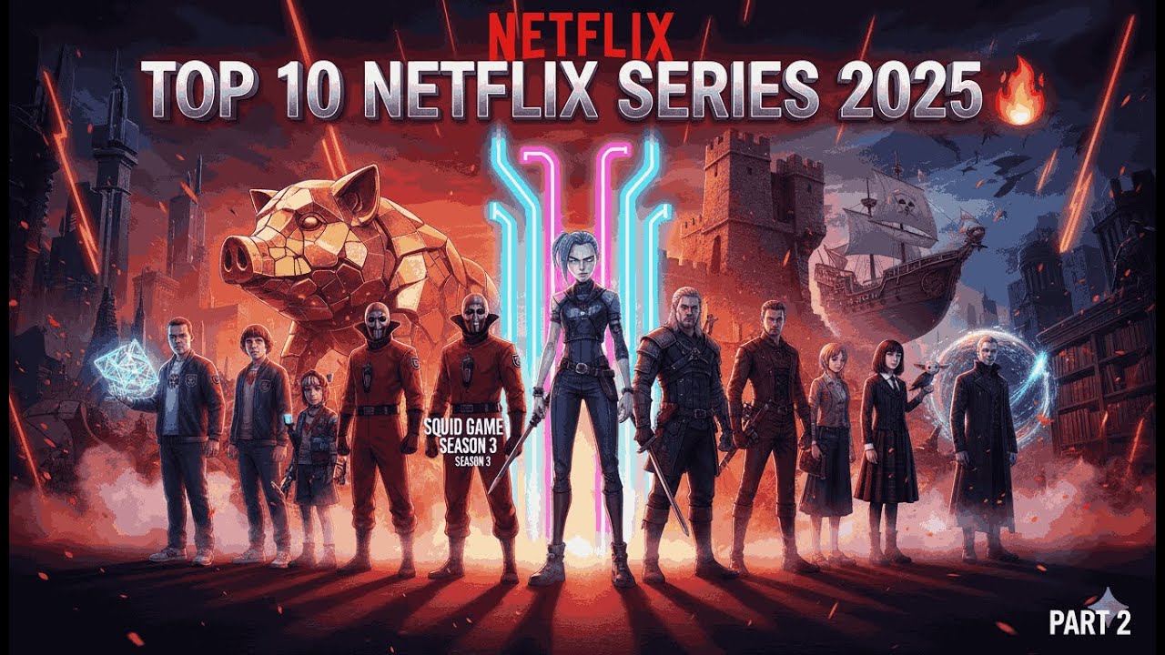 Top 10 Best Netflix Series in 2025 (Part 2) | New Releases & Must-Watch ...