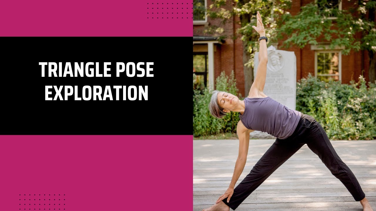 Triangle Pose Exploration - YouTube