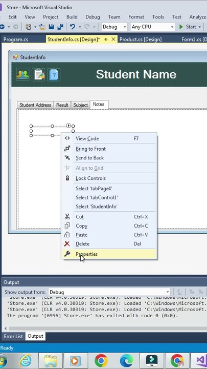 C# How to Set Text Box Accept Multi lines - YouTube