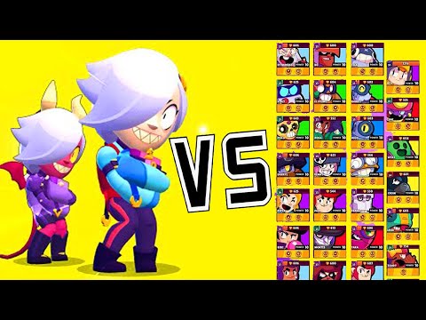 COLLETTE VS TÜM KARAKTERLER! Brawl Stars