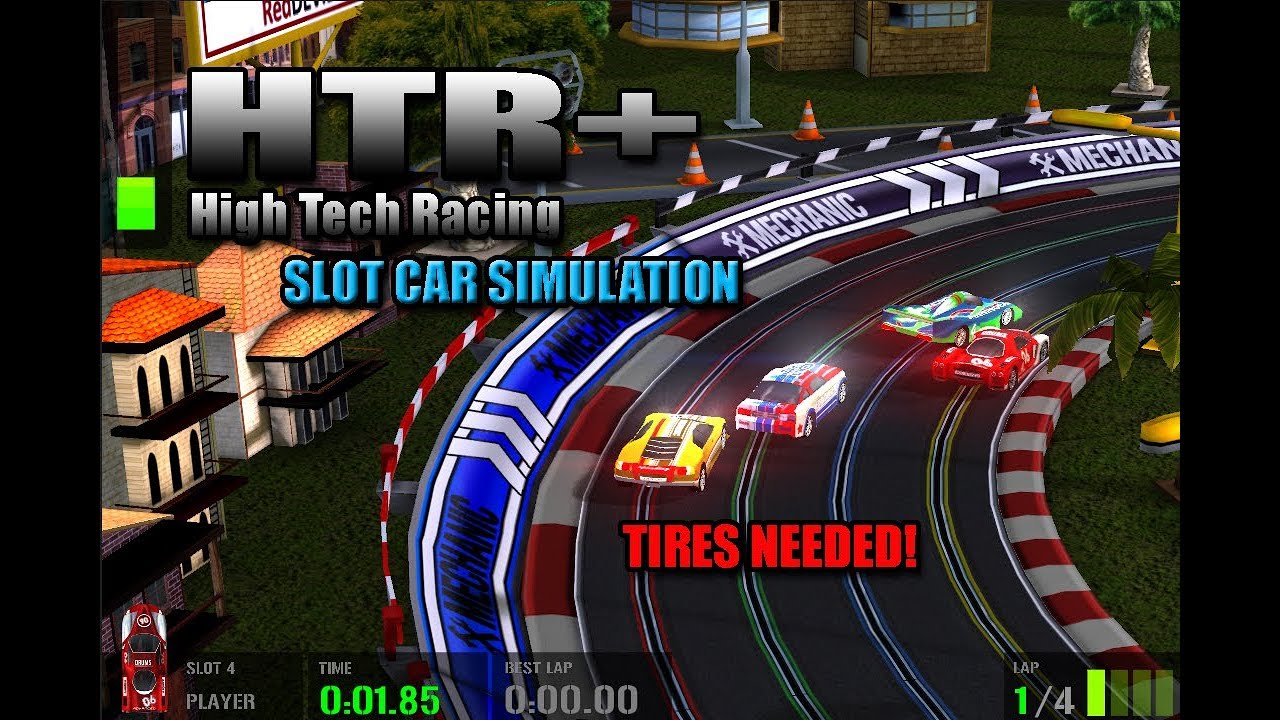 🏎 HTR High Tech Racing Slot Car Simulator 🏁 But I Need Tires 🏎 - YouTube