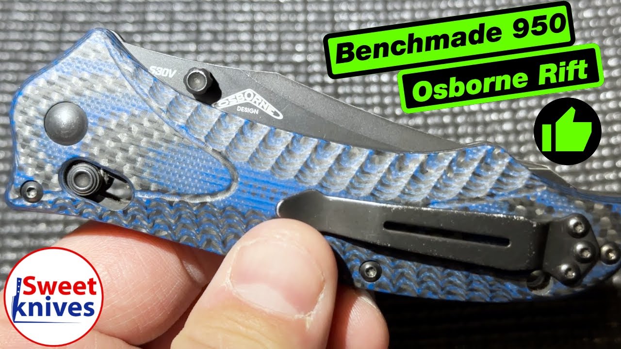 Exclusive Look: Benchmade 950 Rift Shot Show Limited Edition Knife ...