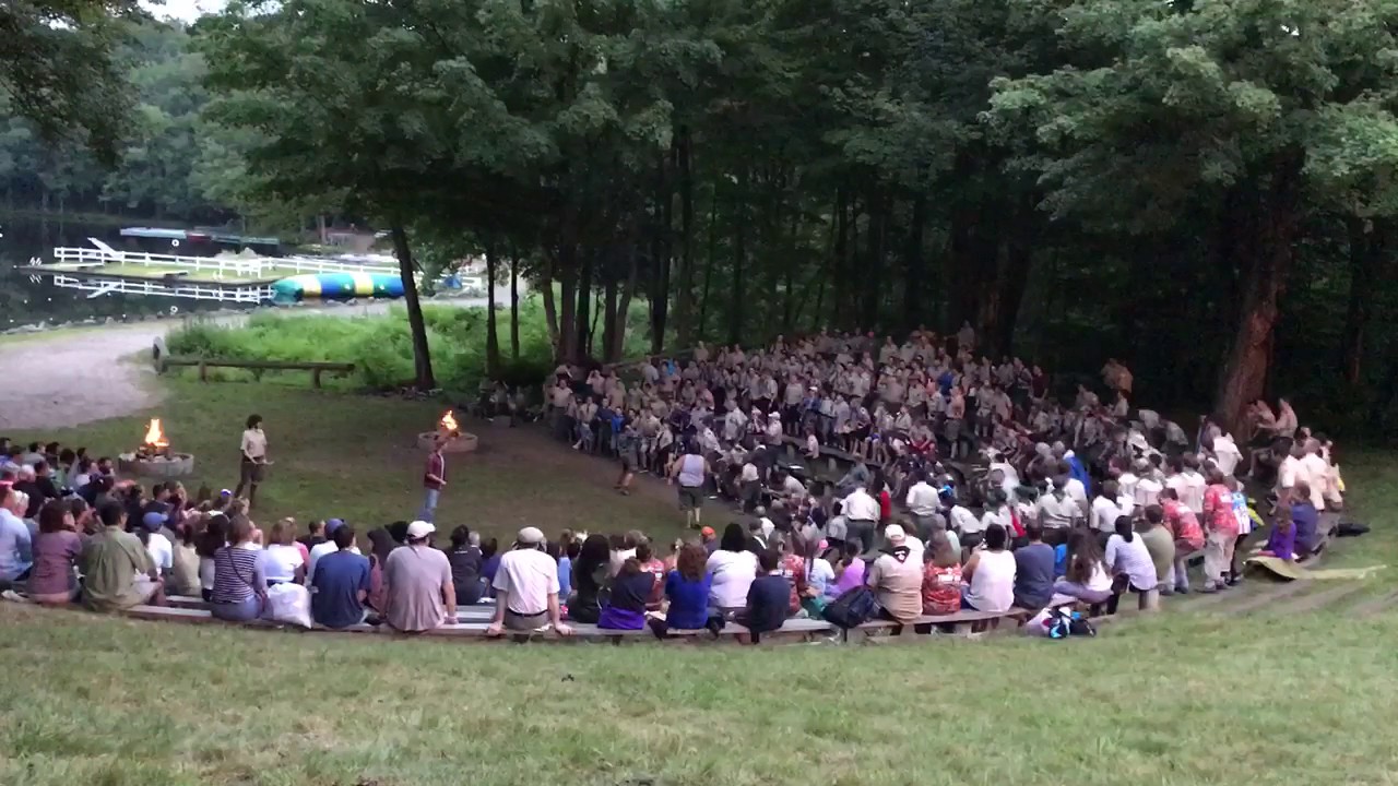 Camp Mattatuck 2017 Boy Scout parents night funny skit - YouTube