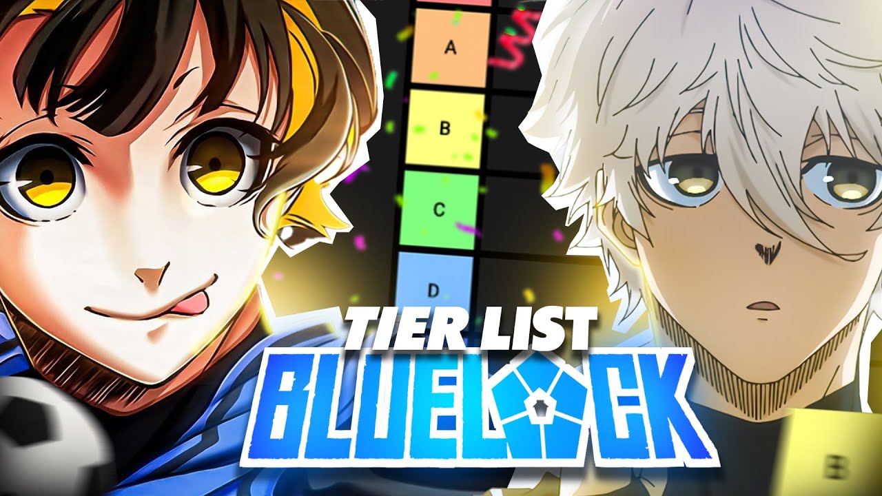 TIER LIST des attaquants de BLUE LOCK ! (XI de BLUE LOCK) - YouTube