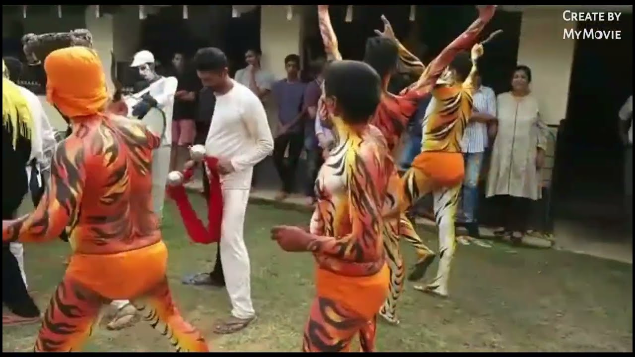 Tiger Dance 🐯🕺 | Hulivesha | Coorg | #festival #boadfestival - YouTube