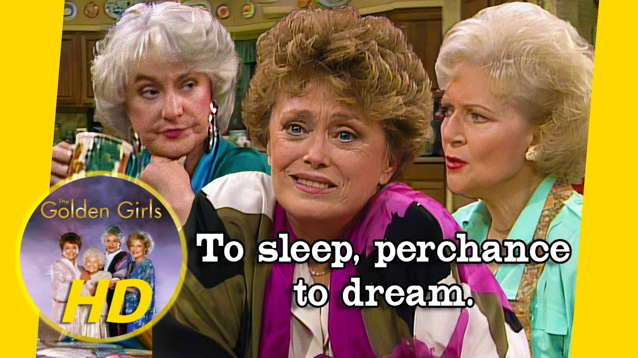 Blanche’s Writing Obsession Turns Into Sleepless Madness - Golden Girls ...