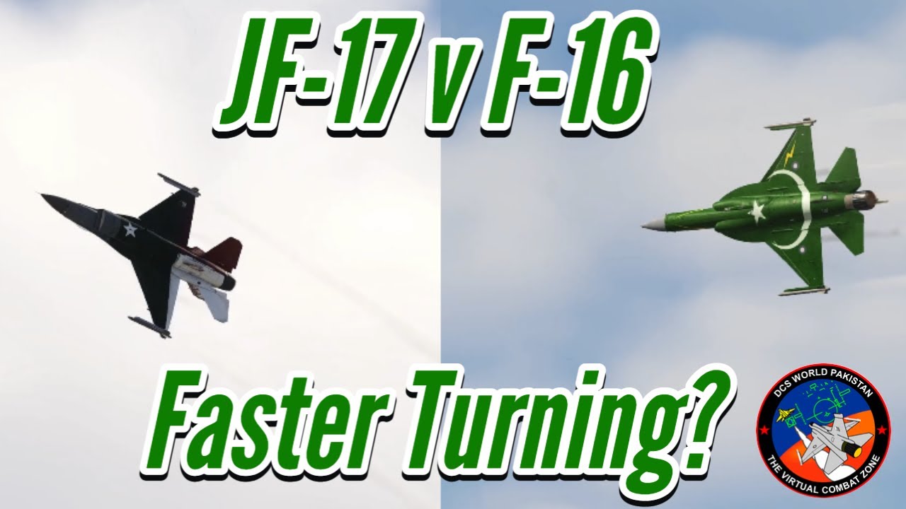 JF-17 v F-16 | Which jet can turn faster? | Who is the winner ...