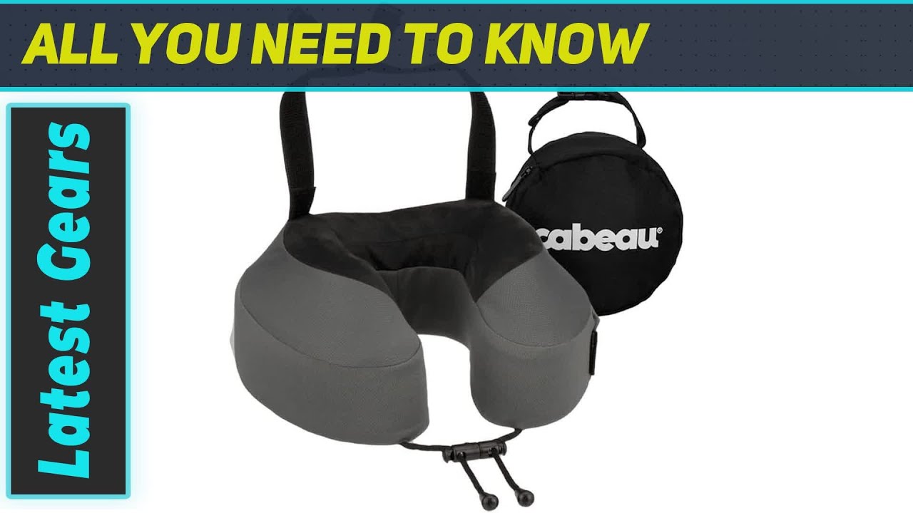 Cabeau Evolution S3 Travel Neck Pillow - The Best Travel Pillow - YouTube