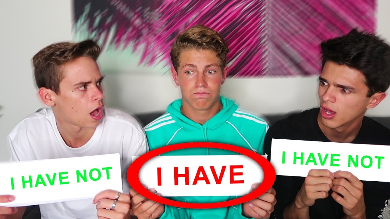 NEVER HAVE I EVER w/ Brent Rivera and Caleb Burton! - YouTube