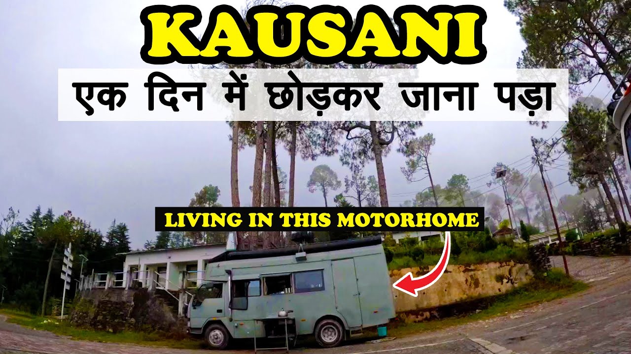 VLOG 260/ LEFT KAUSANI IN A SINGLE DAY/ EXPLORING UTTARAKHAND IN OUR ...