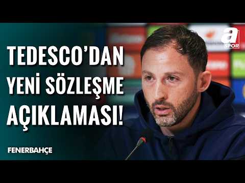 Domenico Tedesco & Mert Müldür Maç Önü Basın Toplantısı | Fenerbahçe - Nottingham Forest