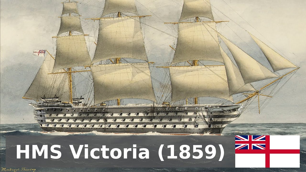 HMS Victoria (1859) - Guide 435 - YouTube