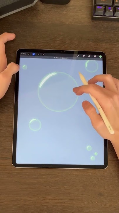 Procreate: how to draw simple bubbles on iPad! #procreate #easydrawing ...