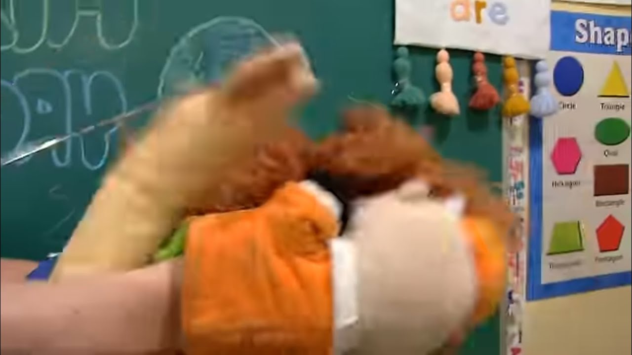 Junior Pulls Ms. Fitzpatrick's Hair 😂 - YouTube