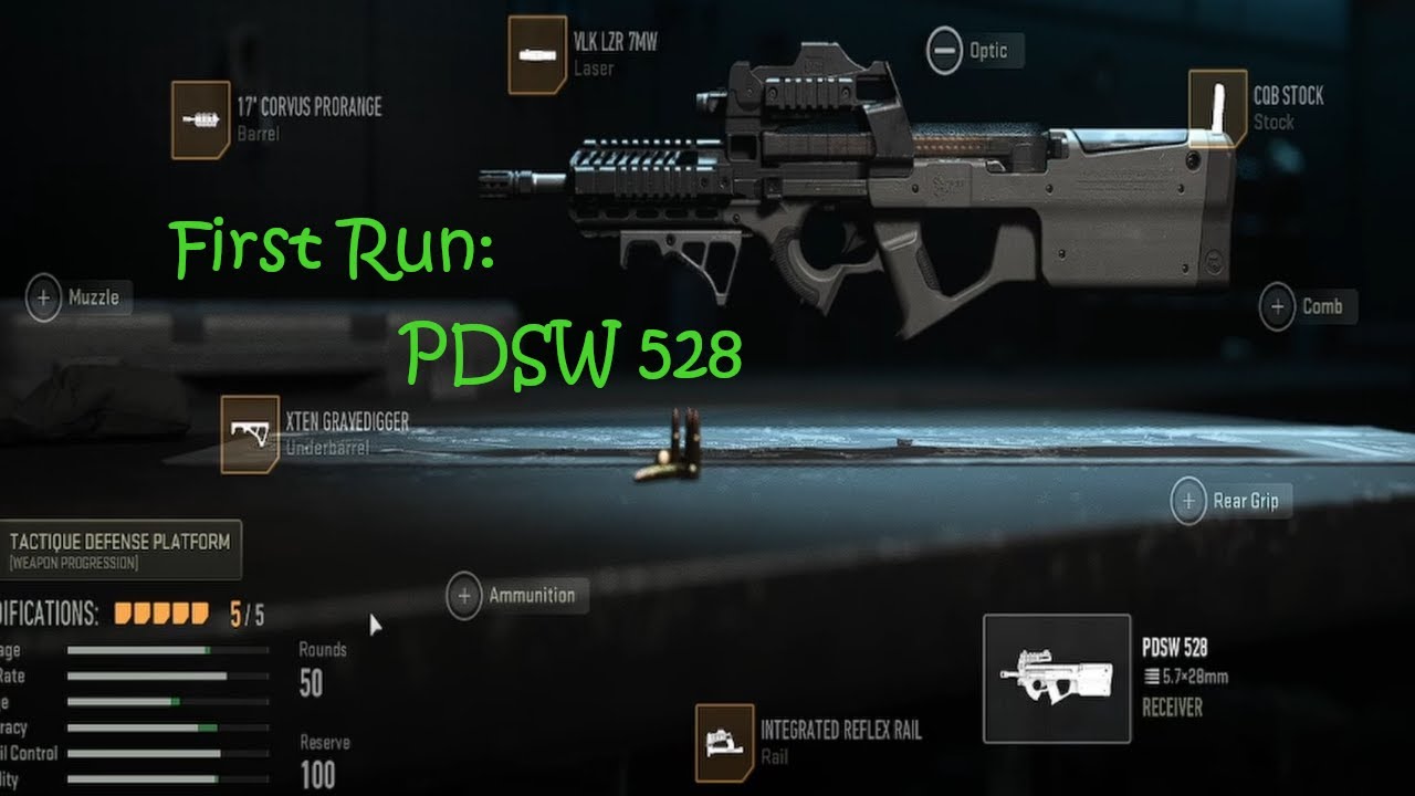 This One's Kinda a Bully... The PDSW 528 (Call of Duty: Modern Warfare ...