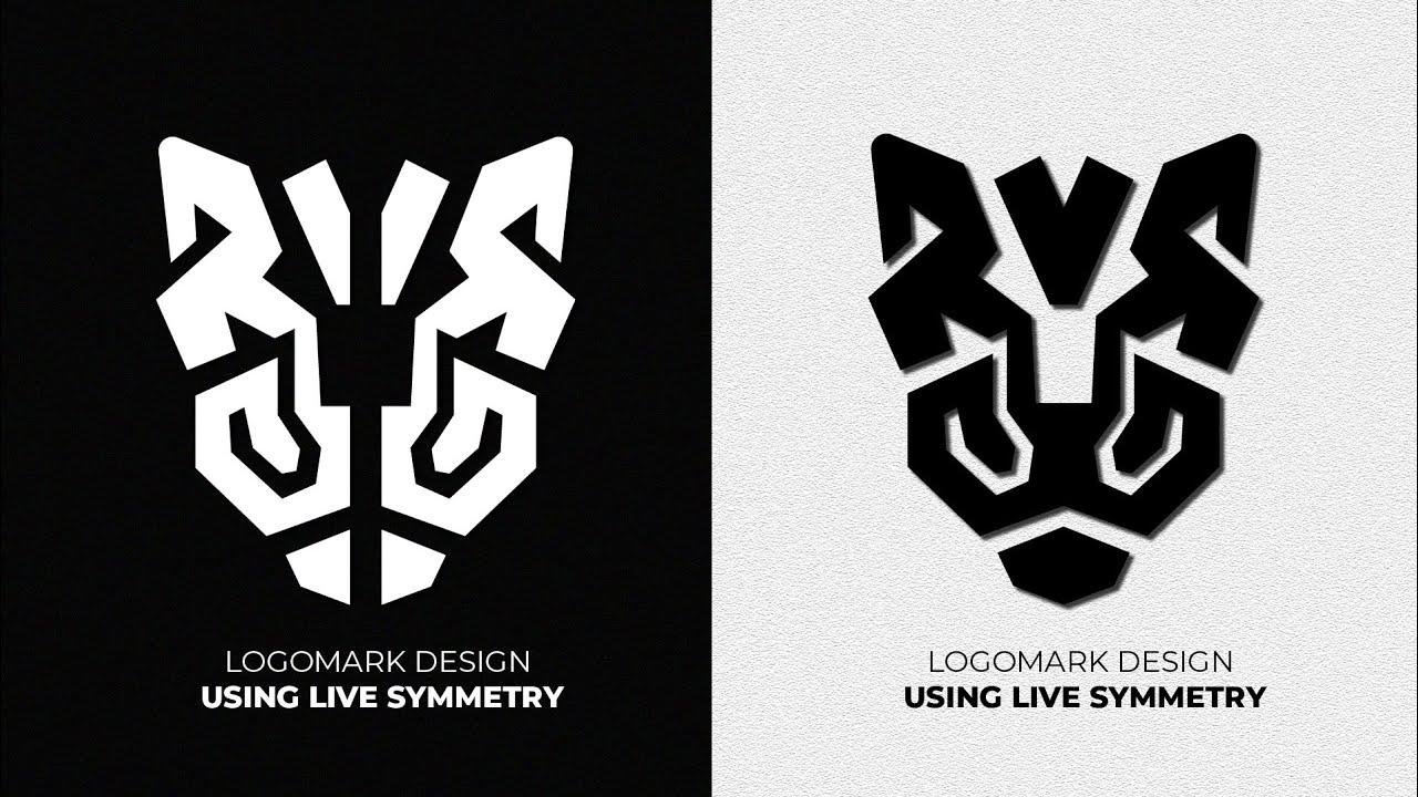 Logo Design Process Using Live Symmetry | Symmetrical Design | Adobe ...