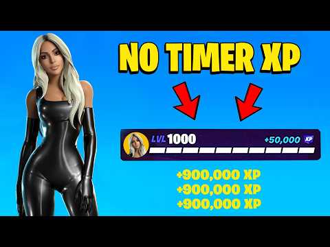 BEST LEGIT *NO TIMER* FORTNITE XP MAP to FARM & LEVEL UP FAST in FORTNITE CHAPTER 7! (177,000!)