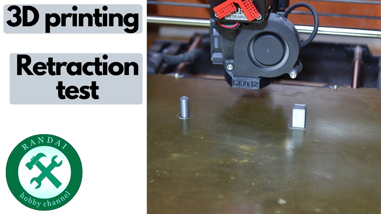 Introducing 3D printing to the channel with a retraction test - YouTube