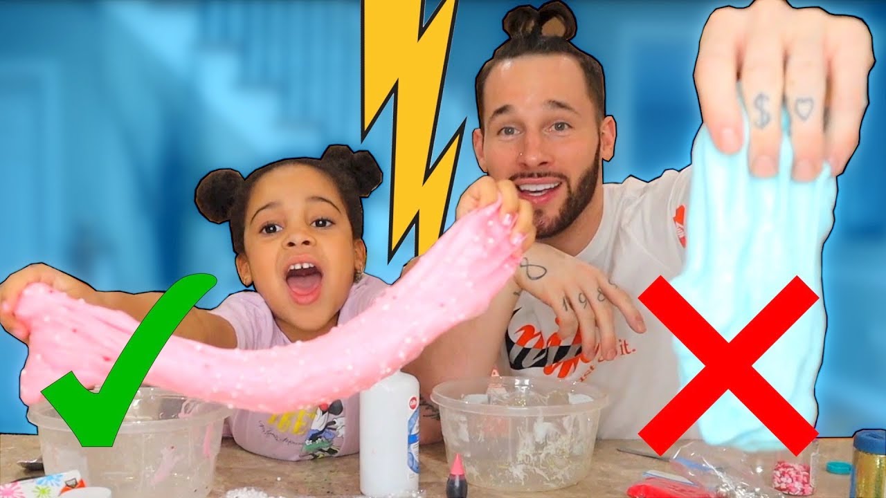 Who Can Make the Best SLIME Challenge! - YouTube