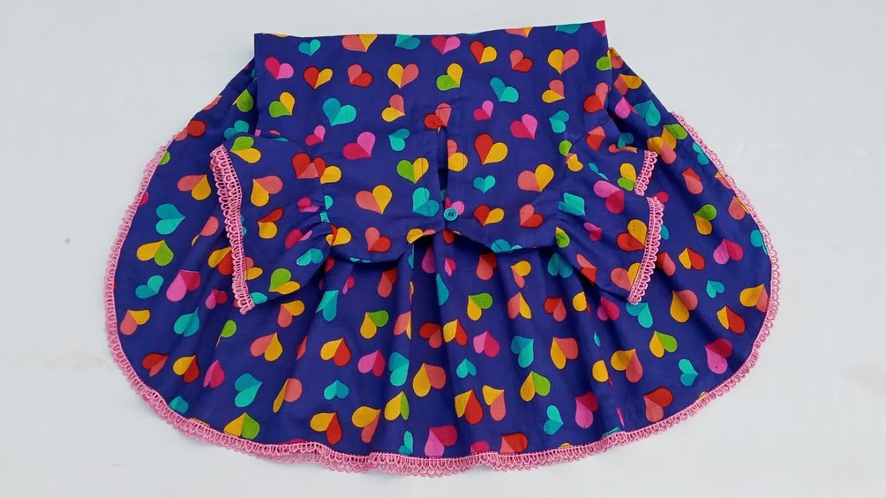 How To Design Gol Gher Baby Frock Unique and Elegant @UzaibDressDesign ...