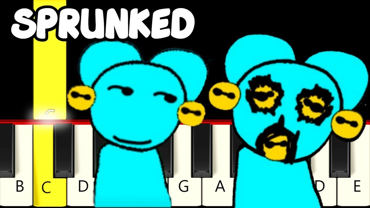 Sprunked Normal and Horror (Sprunki) on Piano - YouTube