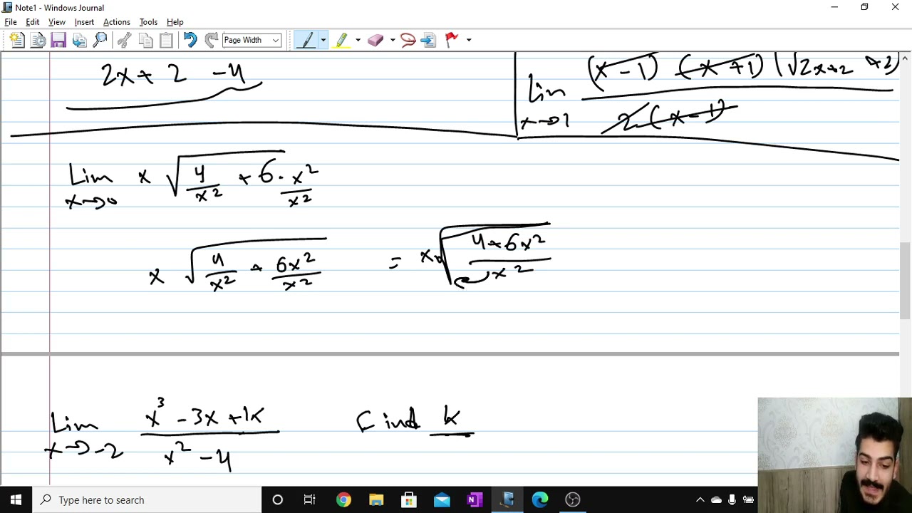 Ch2 : limits (2) - YouTube