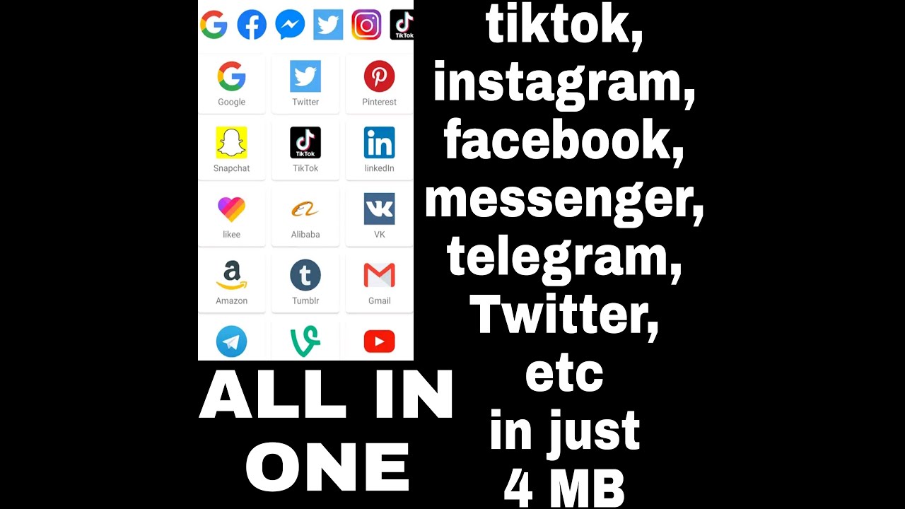 Download tiktok, facebook, instagram, and all social media apps in just 4 mb. || TECHBoY SANDESH ...
