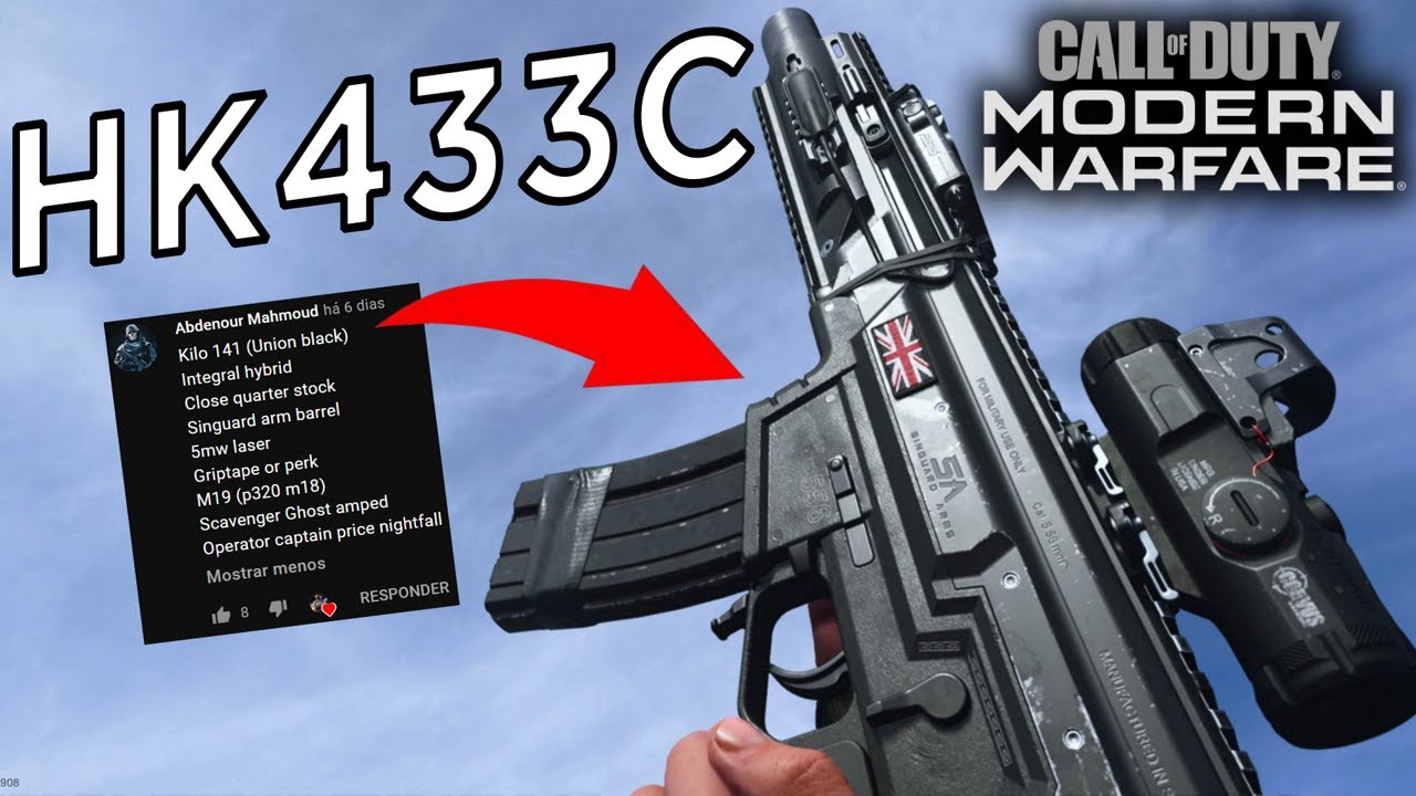HK433C (Kilo 141) Gameplay | Call of Duty Modern Warfare (PS5) - YouTube