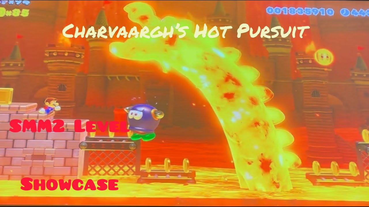 Super Mario Maker 2 Level Showcase: Charvaargh’s Hot Pursuit - YouTube