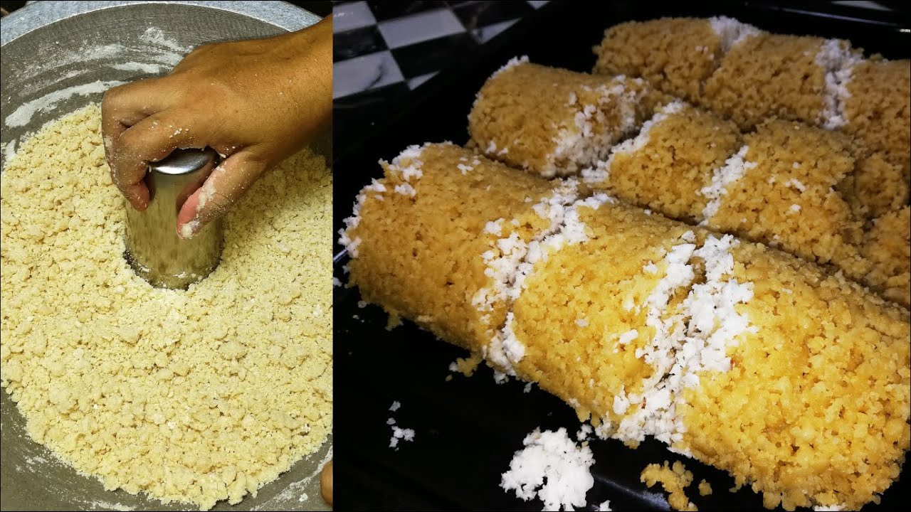 How to make Puttu recipe | கோதுமை புட்டு | Wheat Puttu in Tamil ...