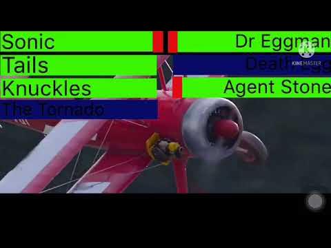 Sonic The Hedgehog 2 (2022) Final Battle 1/3 With Healthbars - YouTube