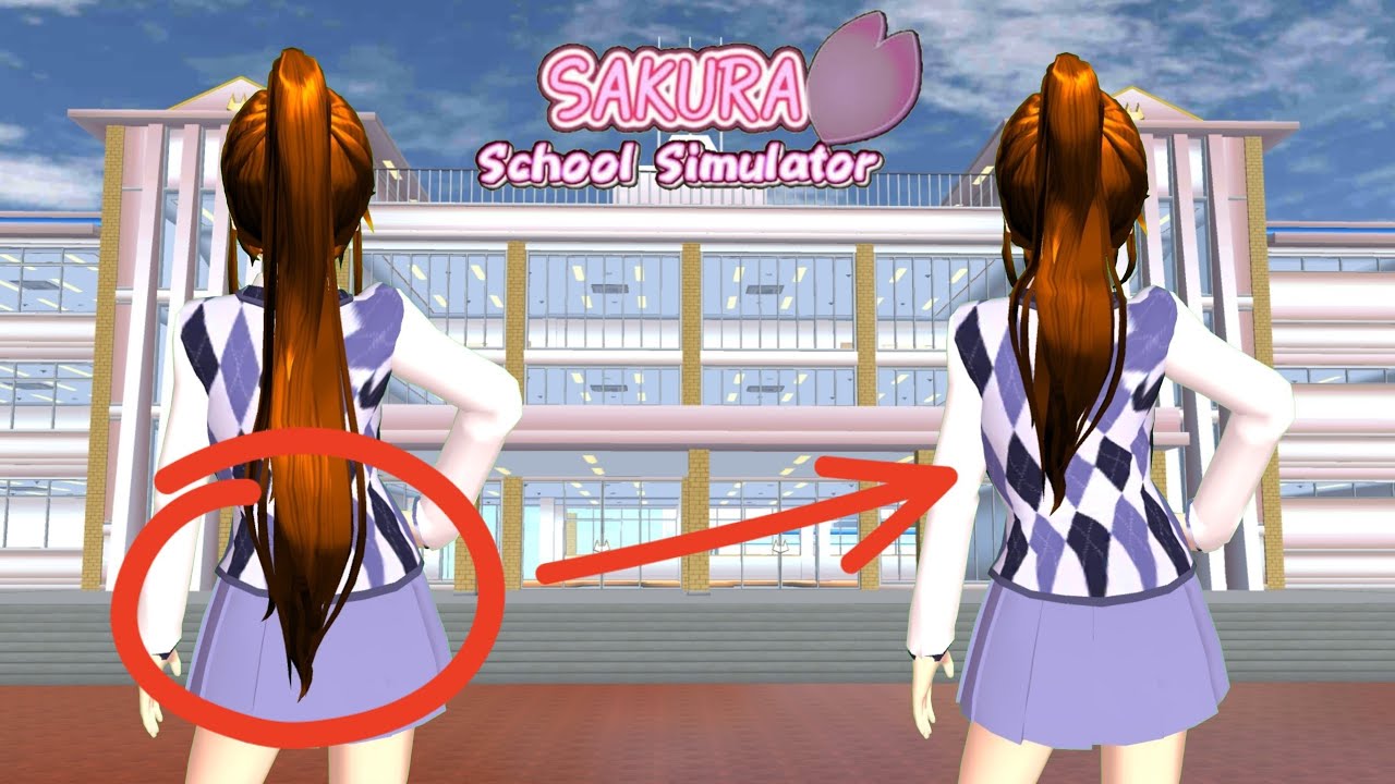 How To Make Long Hair To Short Hair | TUTORIAL | SAKURA SCHOOL SIMULATOR - YouTube
